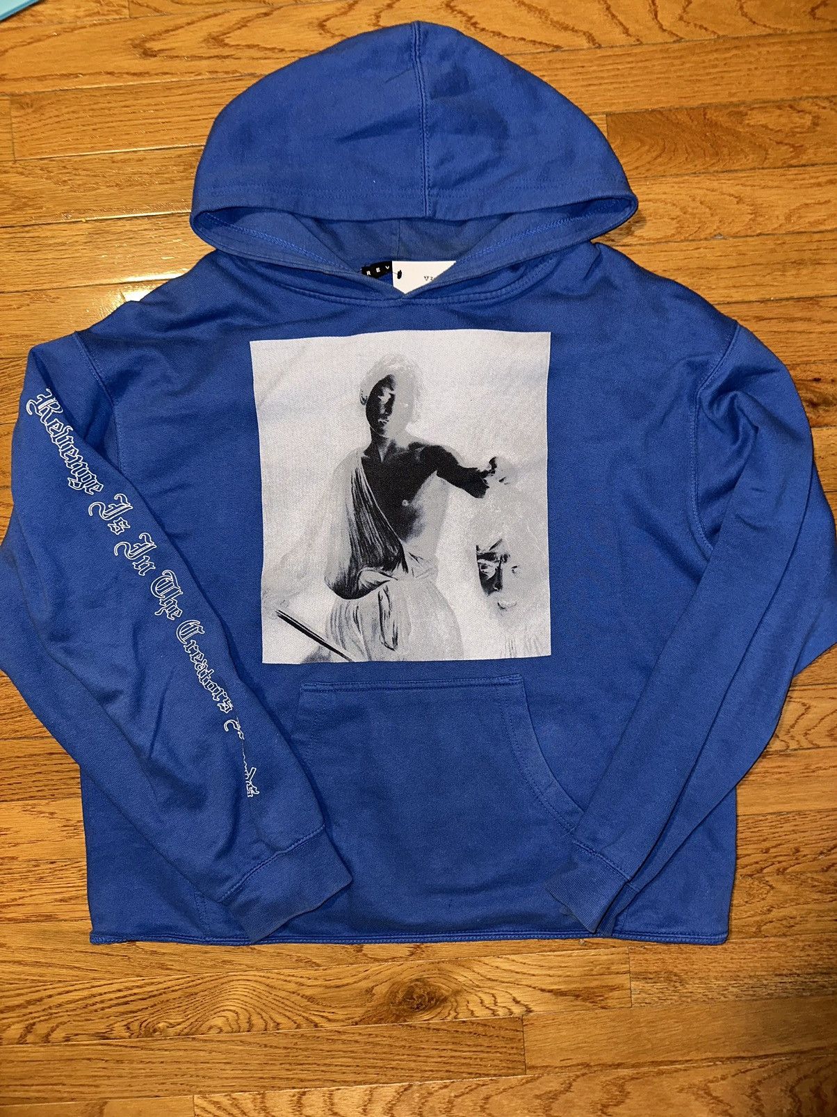 Revenge Revenge Blue Creator Hoodie | Grailed