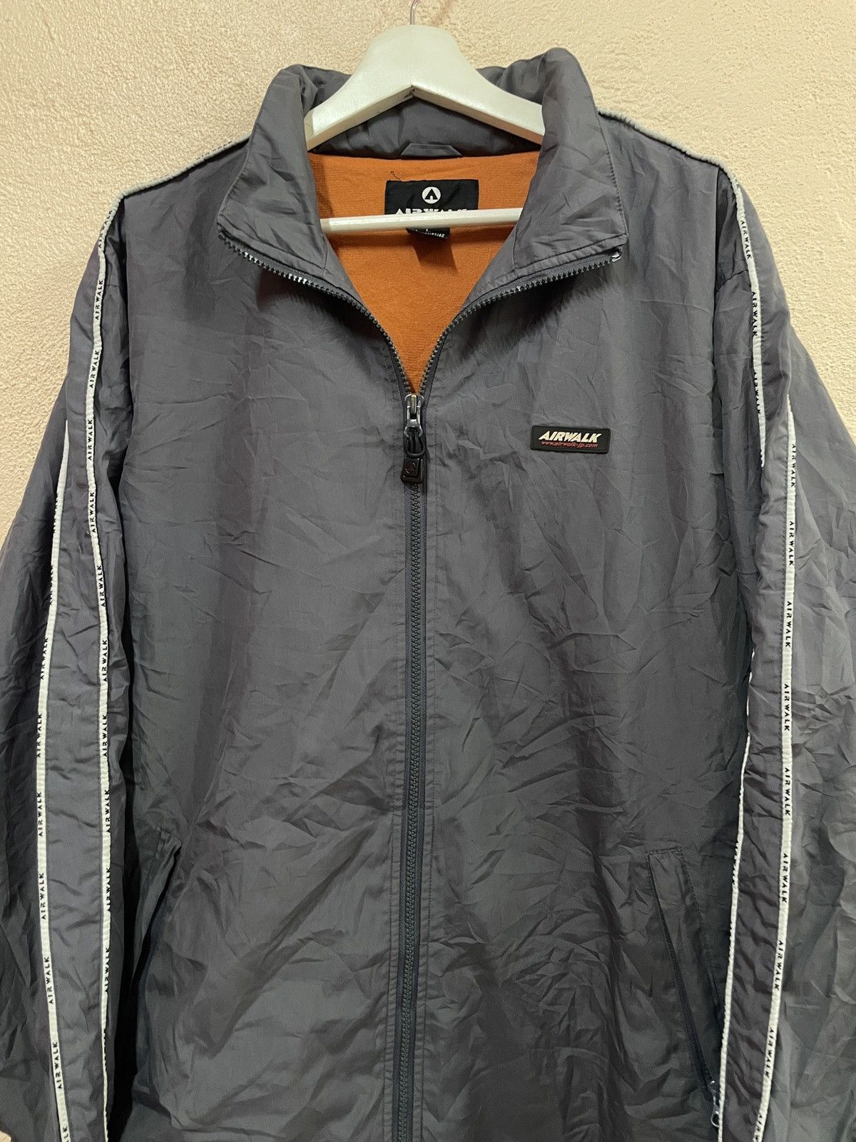Vintage Vintage Airwalk skate windbreaker Jacket outdoor Hook-ups | Grailed
