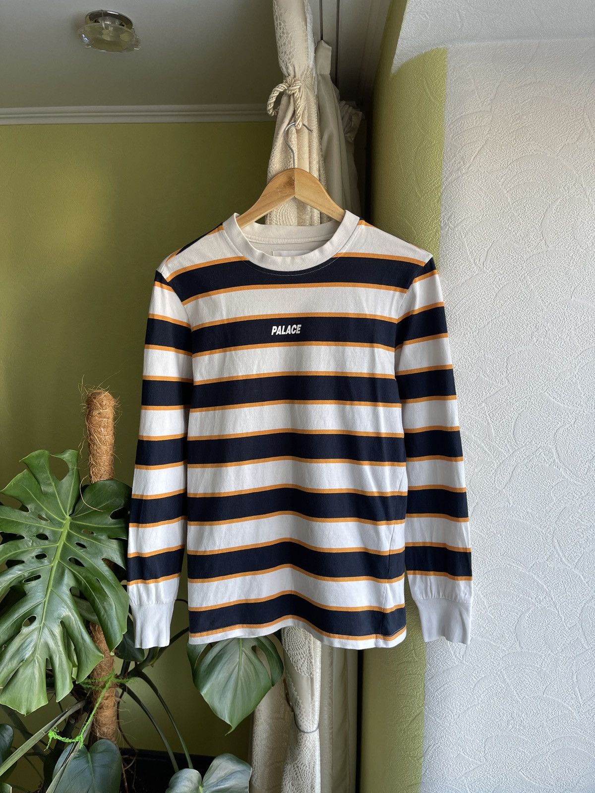 Palace Palace Stripped Longsleeve Shirt | Grailed