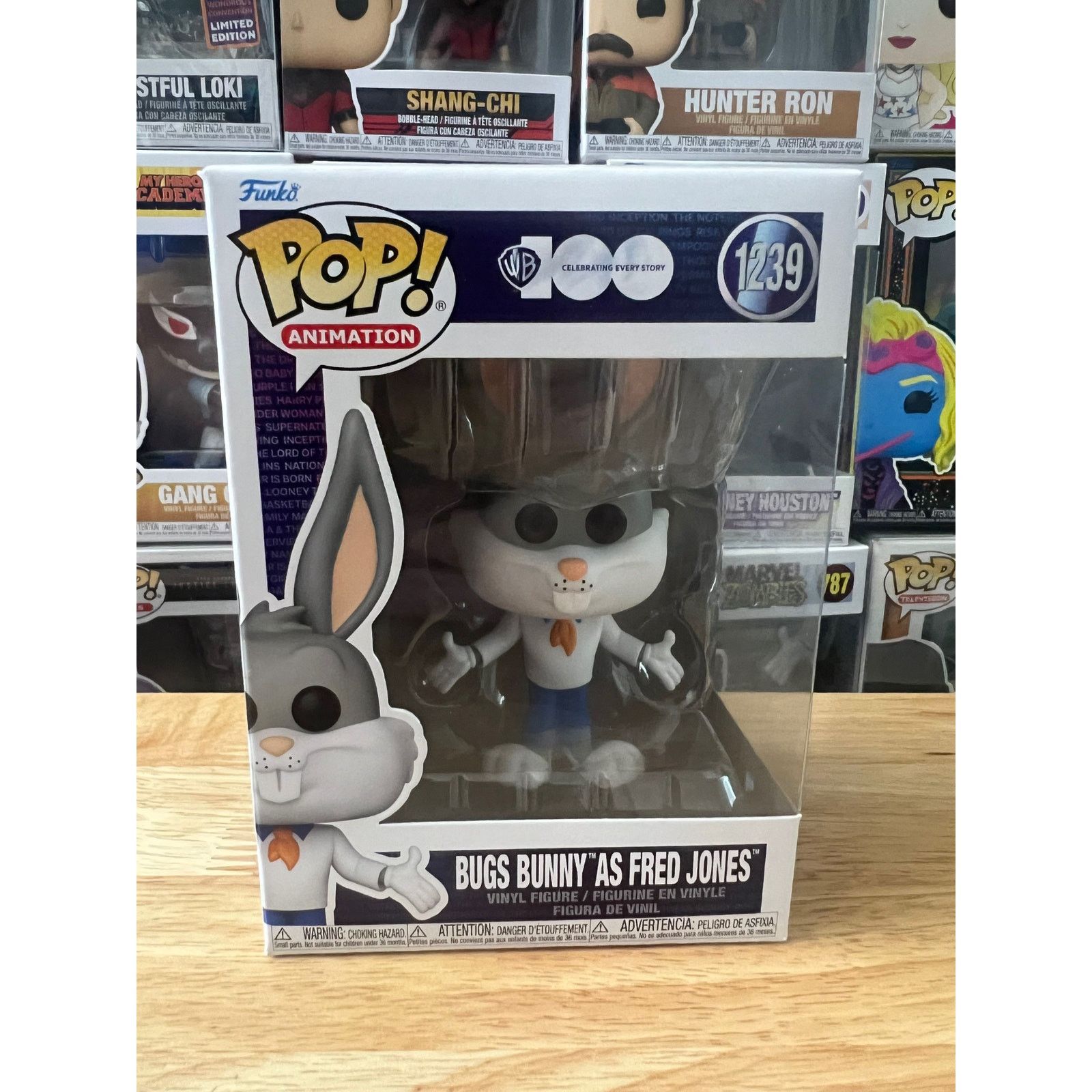 Warner Bros Bugs Bunny Fred Jones Scooby-Doo Looney Funko Pop #1239 ...