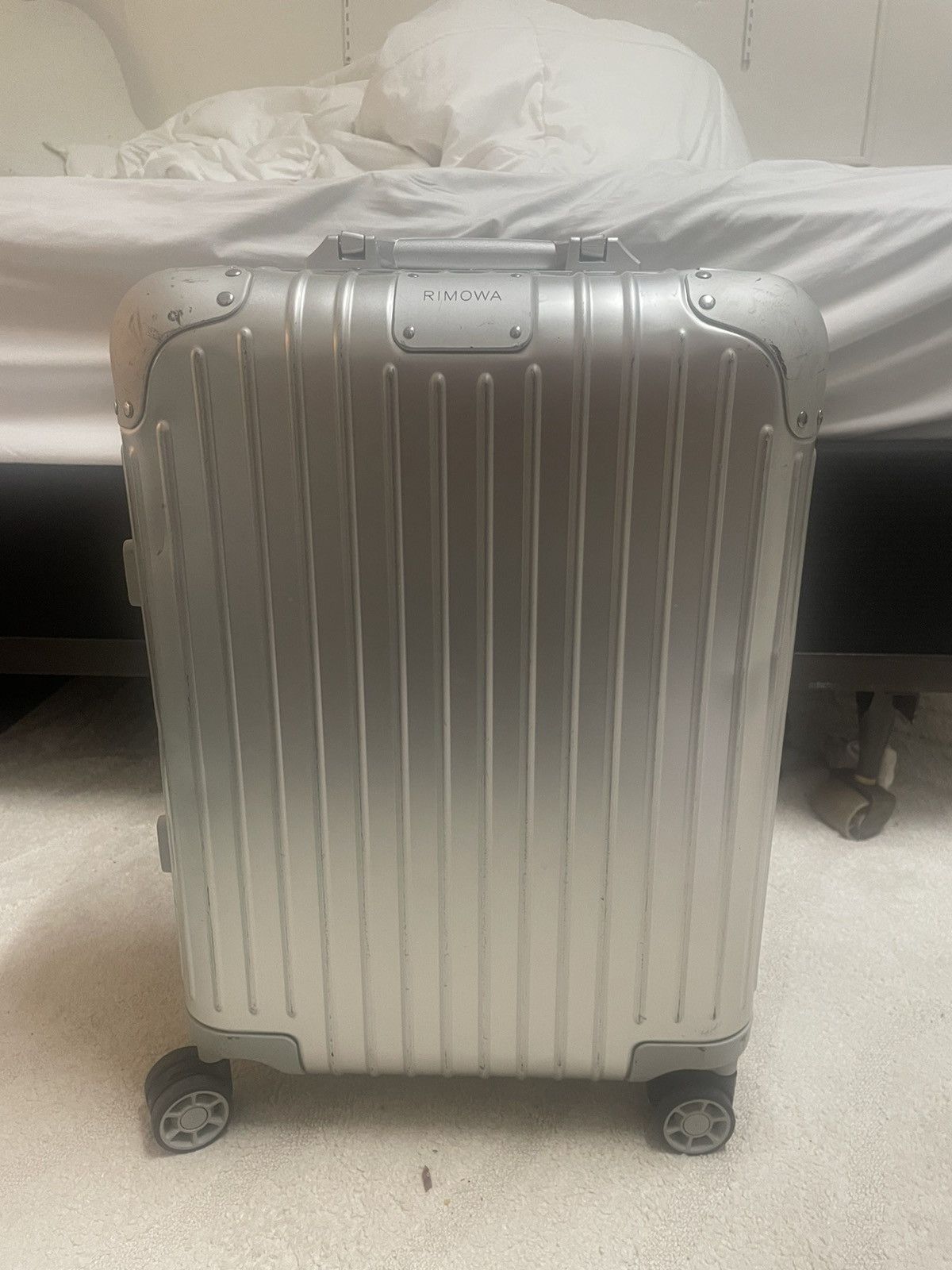 Rimowa RIMOWA Original aluminum Cabin suitcase | Grailed