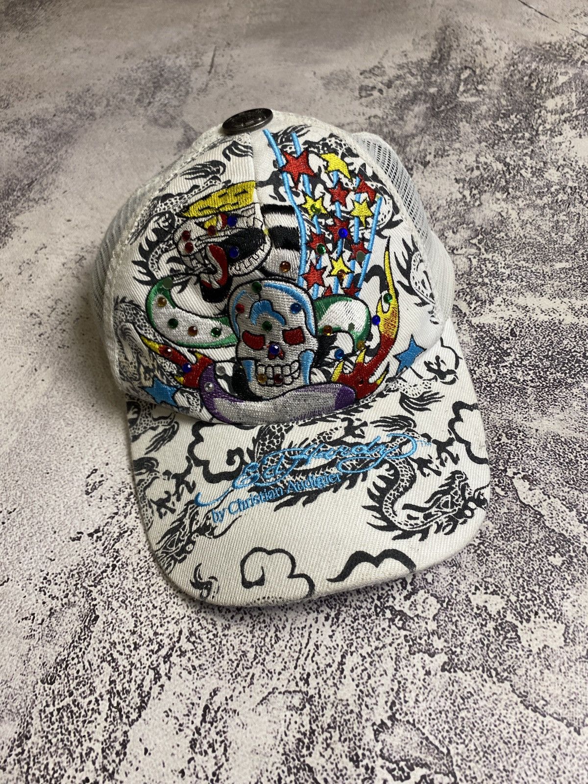 Ed Hardy × Japanese Brand × Vintage Ed Hardy Vintage Hat Cap | Grailed