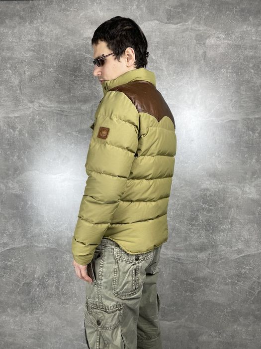 Penfield Penfield Trailwear Haunting Leather Down Zip Puffer Jacket ...