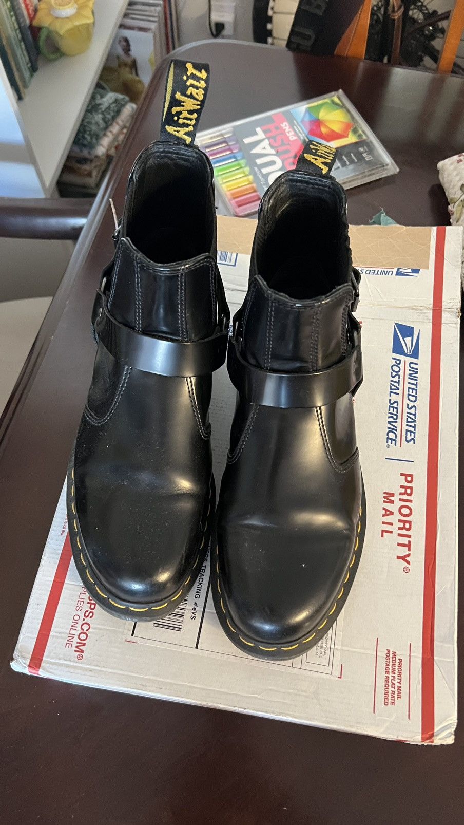 Dr. Martens Doc Martens Chelsea Harness Biker Boot | Grailed