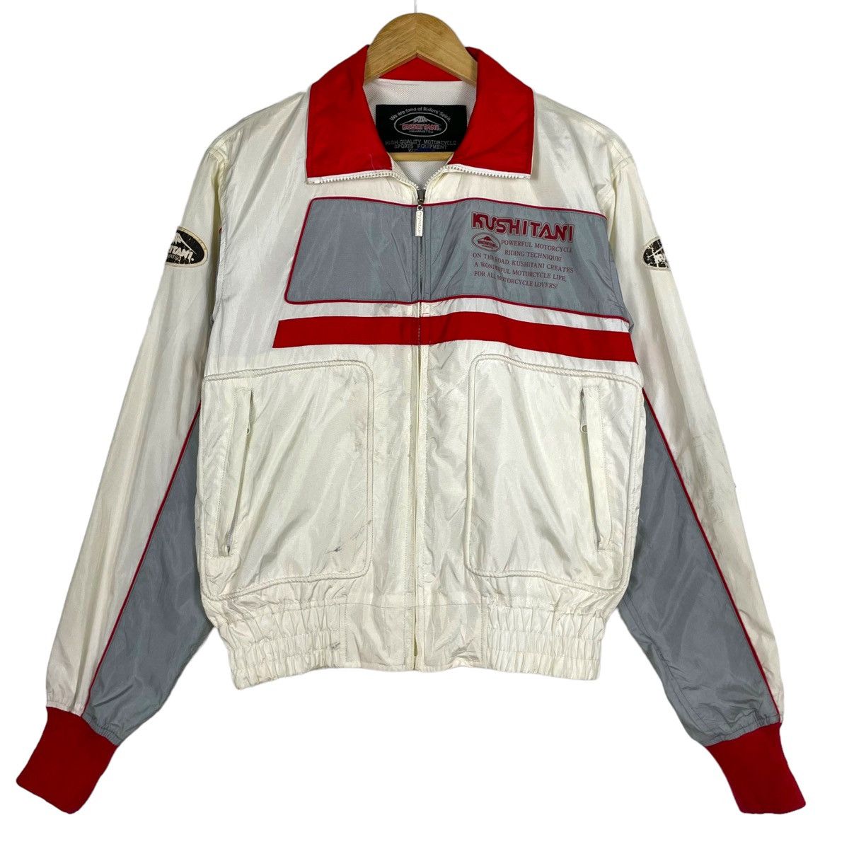 Japanese Brand × Kadoya × Racing 💥80s KUSHITANI RACING JAPAN BIKER ...