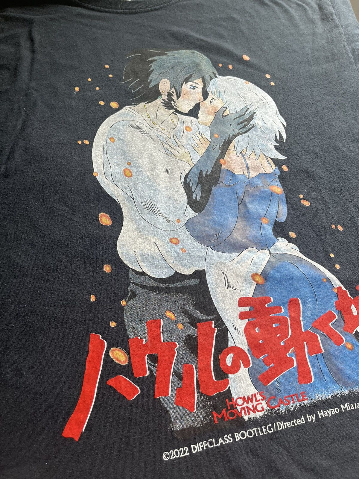 Anima × Japanese Brand × Vintage Howl’s moving castle bootleg t-shirt ...