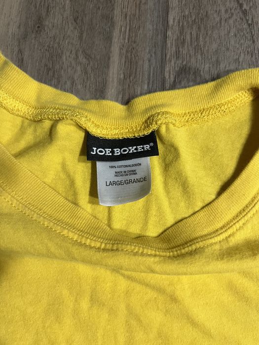 Vintage Joe Boxer Smiley Face Big Logo T-Shirt Smile USA Vintage 90s ...