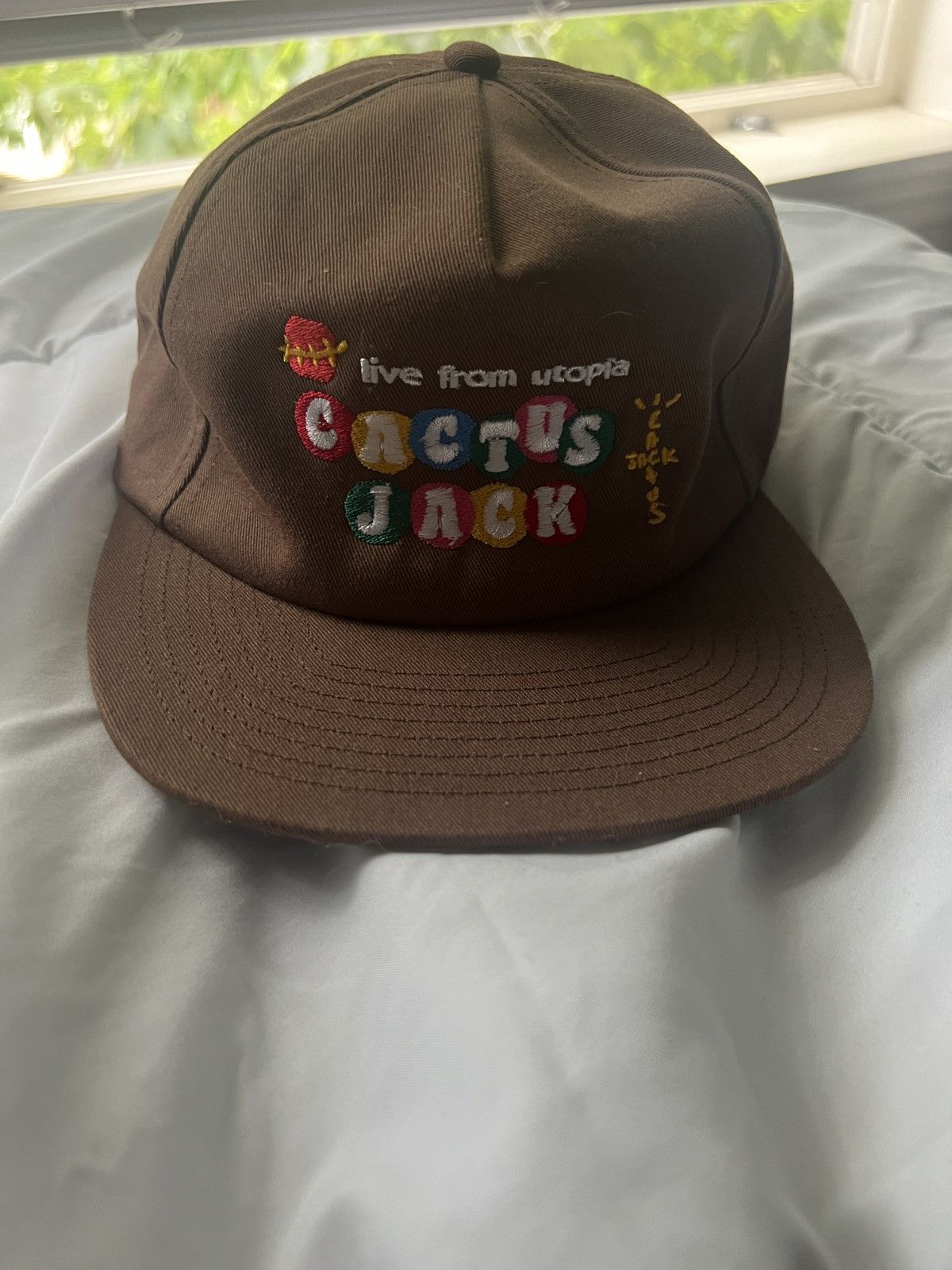 Travis Scott Travis scott Utopia hat never uses | Grailed