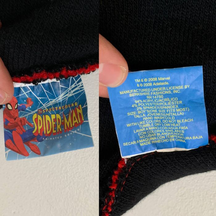 Marvel Comics Vintage Marvel Spider-Man Balaclava | Grailed