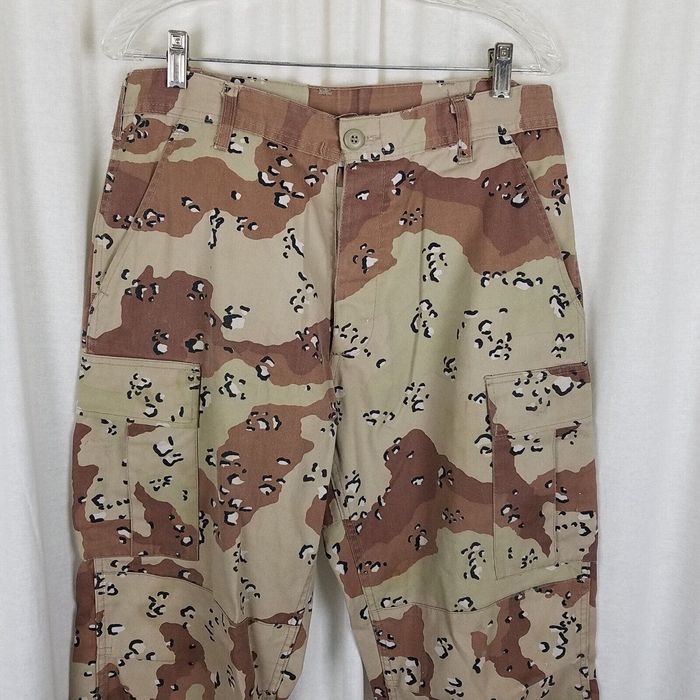 Military Vtg Military Camo Desert Storm BDU Pants Chocolate Chip | Grailed