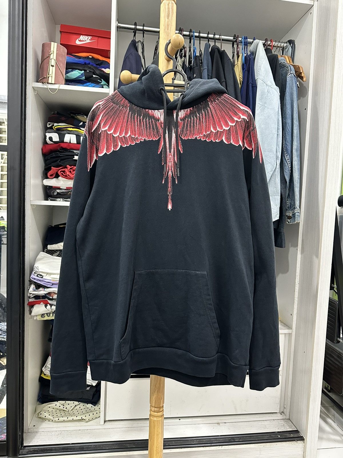 Marcelo Burlon MARCELO BURLON Iconic Wings Oversize Hoodie | Grailed