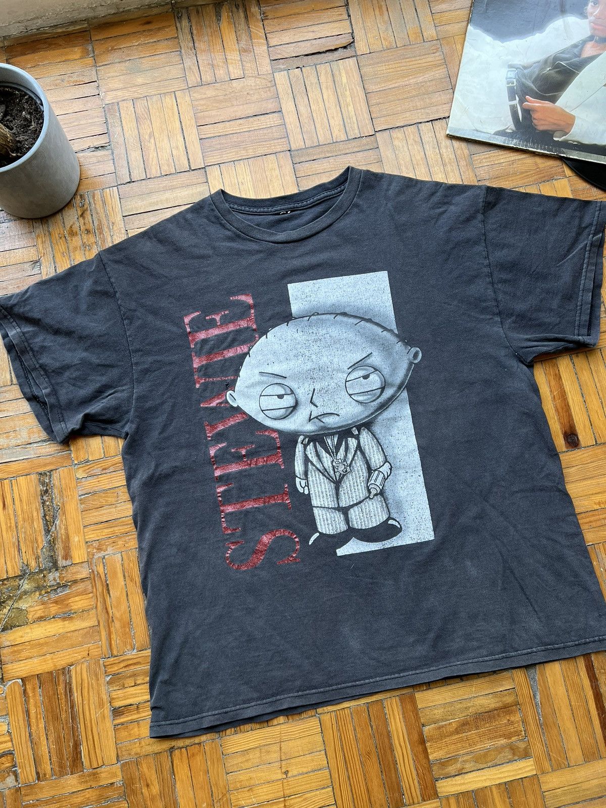 Cartoon Network × Vintage 90s Family Guy Stewie Scarface Parody Glitter ...