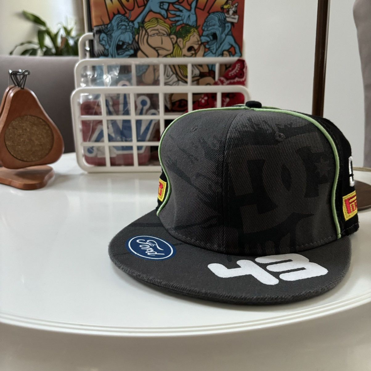 Vintage Vintage Y2K Ken Block DC Monster Energy Rally Car Fitted Hat ...