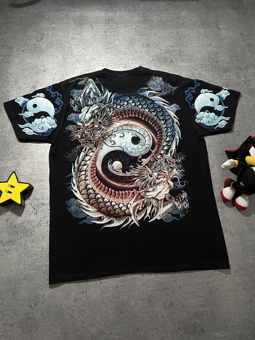 Vintage Ying Yang Japan Ed hardy vibe swag drip y2k dragon og skate ...