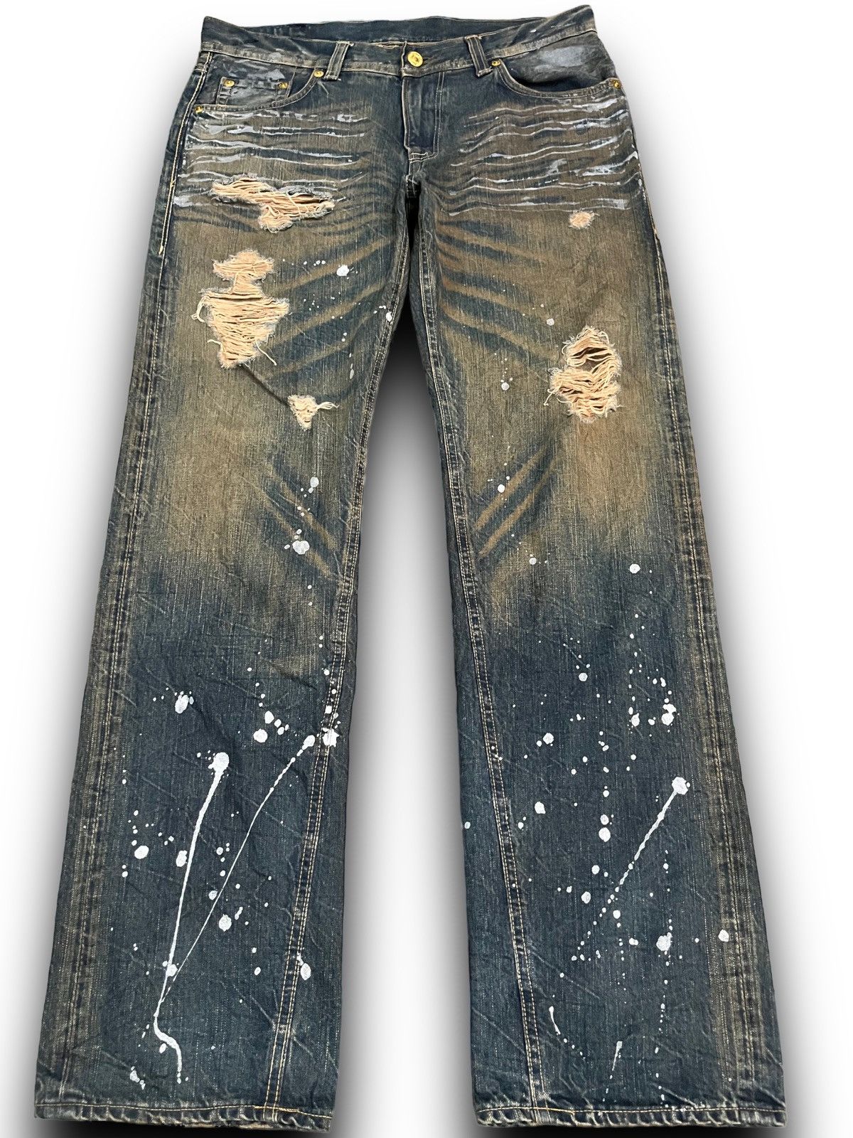 Avant Garde × POST ARCHIVE FACTION (PAF) × Streetwear Vintage Denim ...