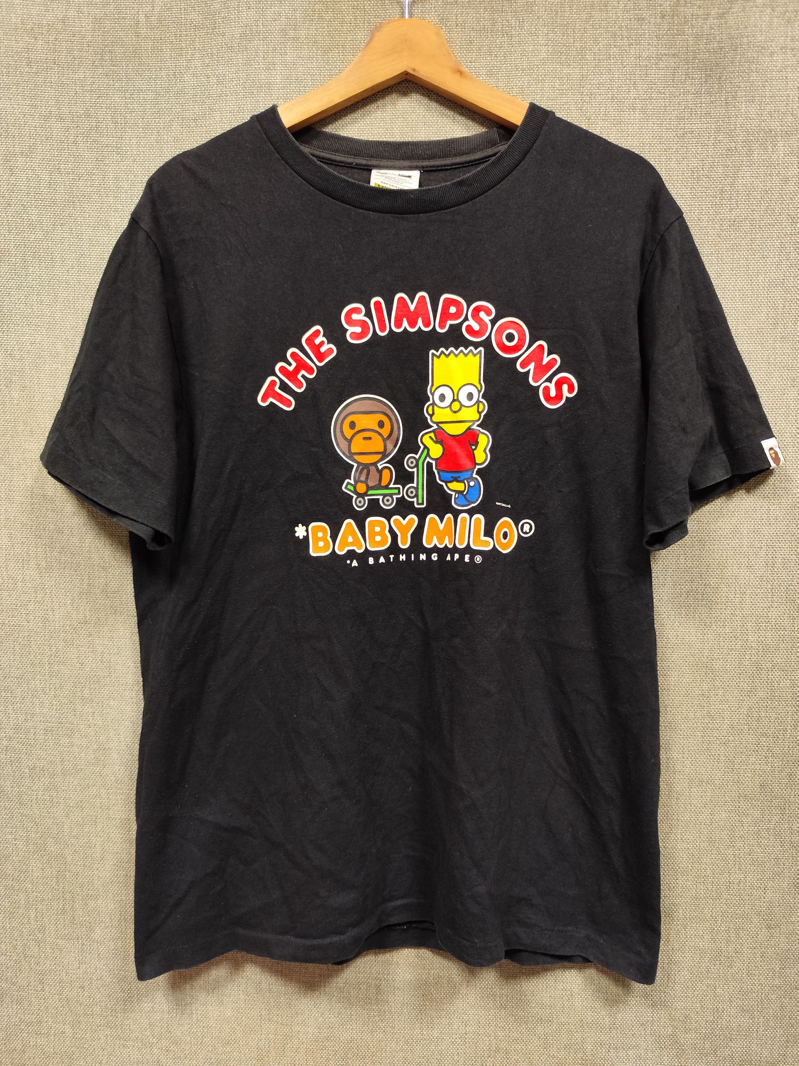 Bape The Simpsons x Bape Tee | Grailed