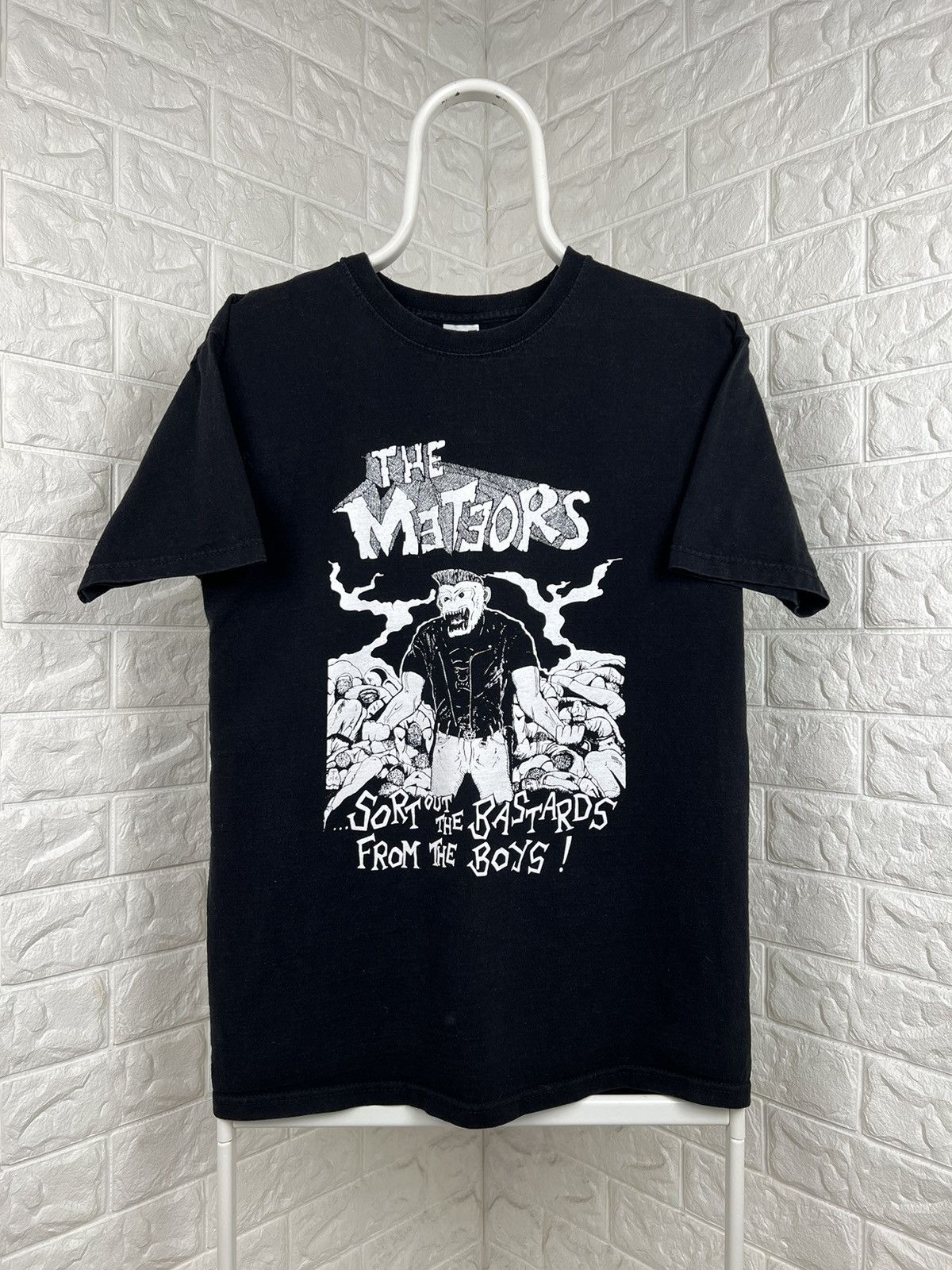 Vintage The Meteors Psycho By Birth psychobilly band Tee | Grailed