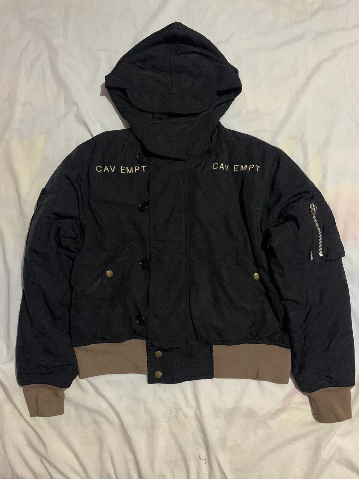 Cav Empt × Japanese Brand Cav Empt Bomber Flight Jacket Boxy Fit | Grailed