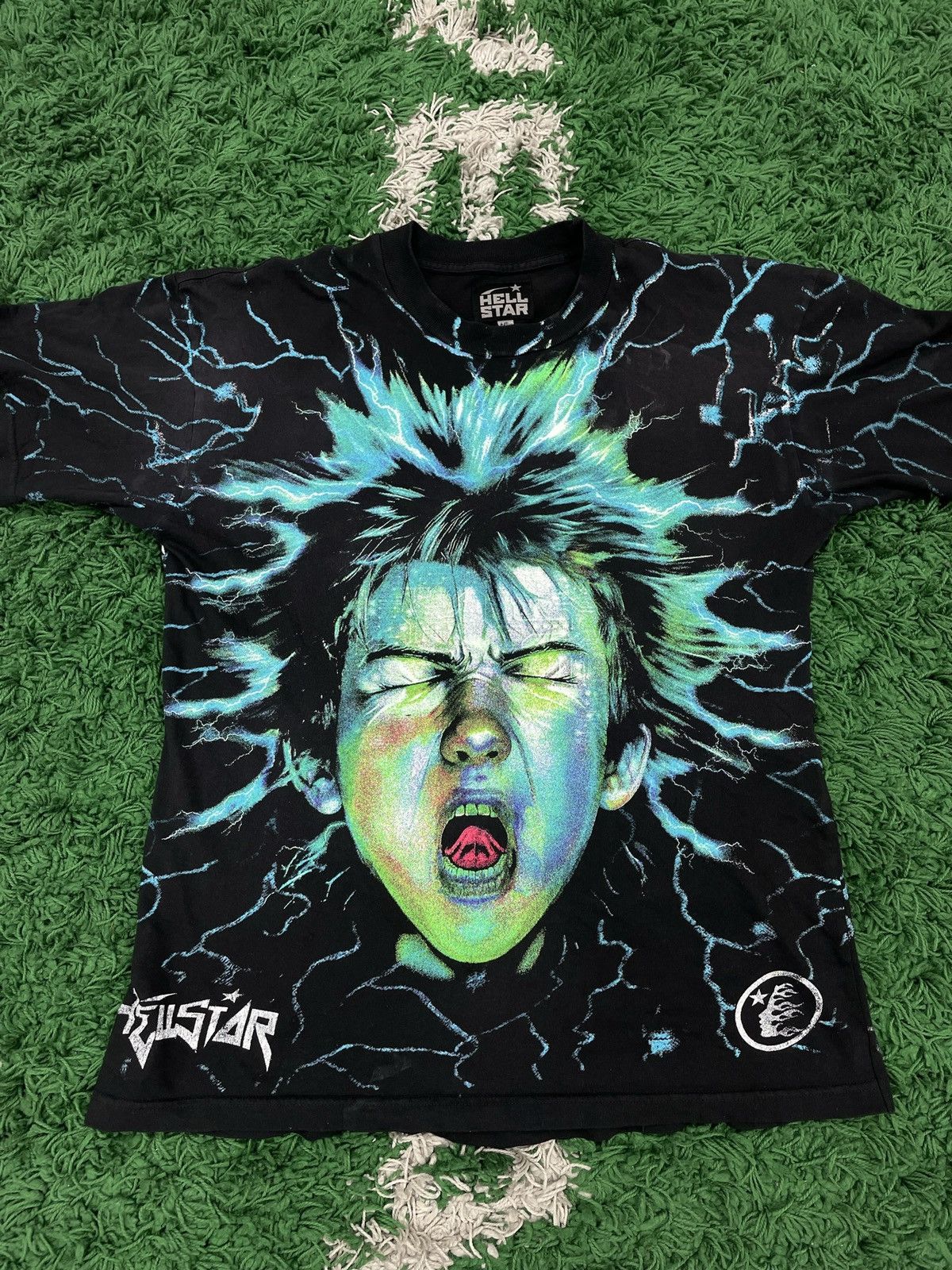 HELLSTAR Hellstar Capsule 10 Lightning T shirt | Grailed
