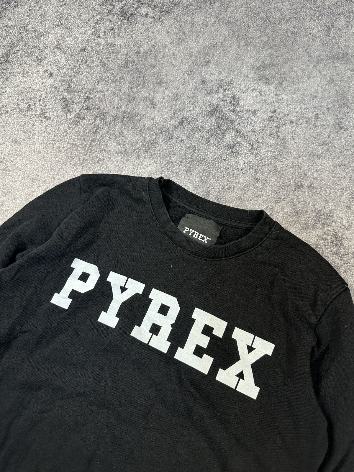 Pyrex Vision Pyrex Sweatshirt Logo Very Rare Streetwear USA Casual VTg ...