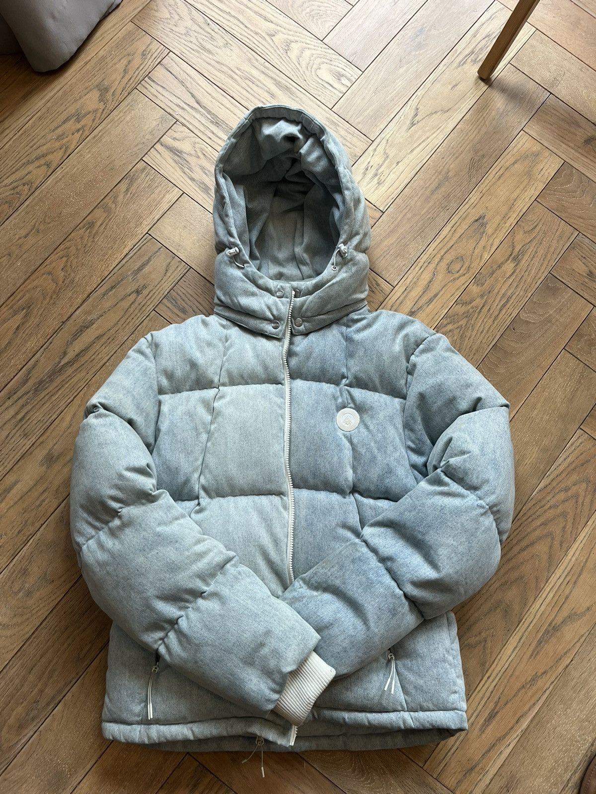 Kith Kith Midi Denim Puffer Jacket | Grailed