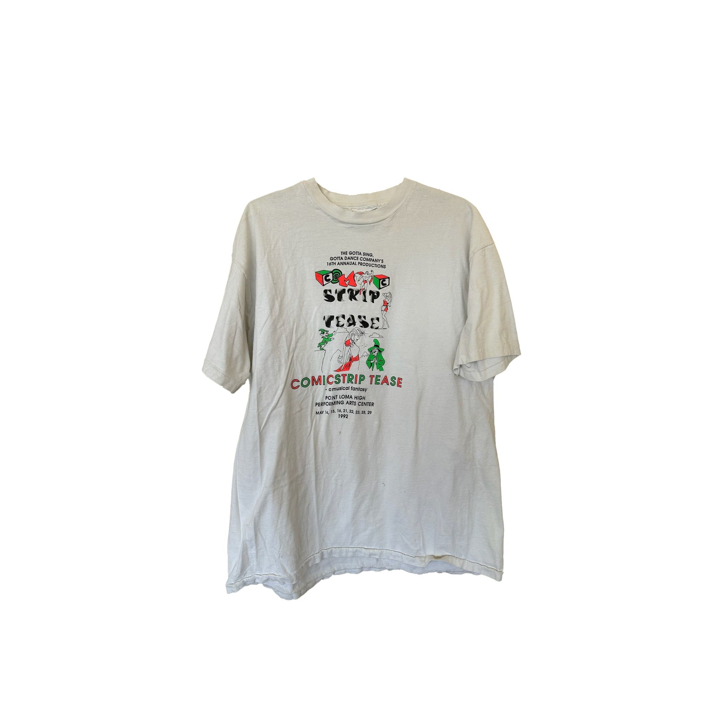 Vintage Comic Strip Tease 1992 | Grailed