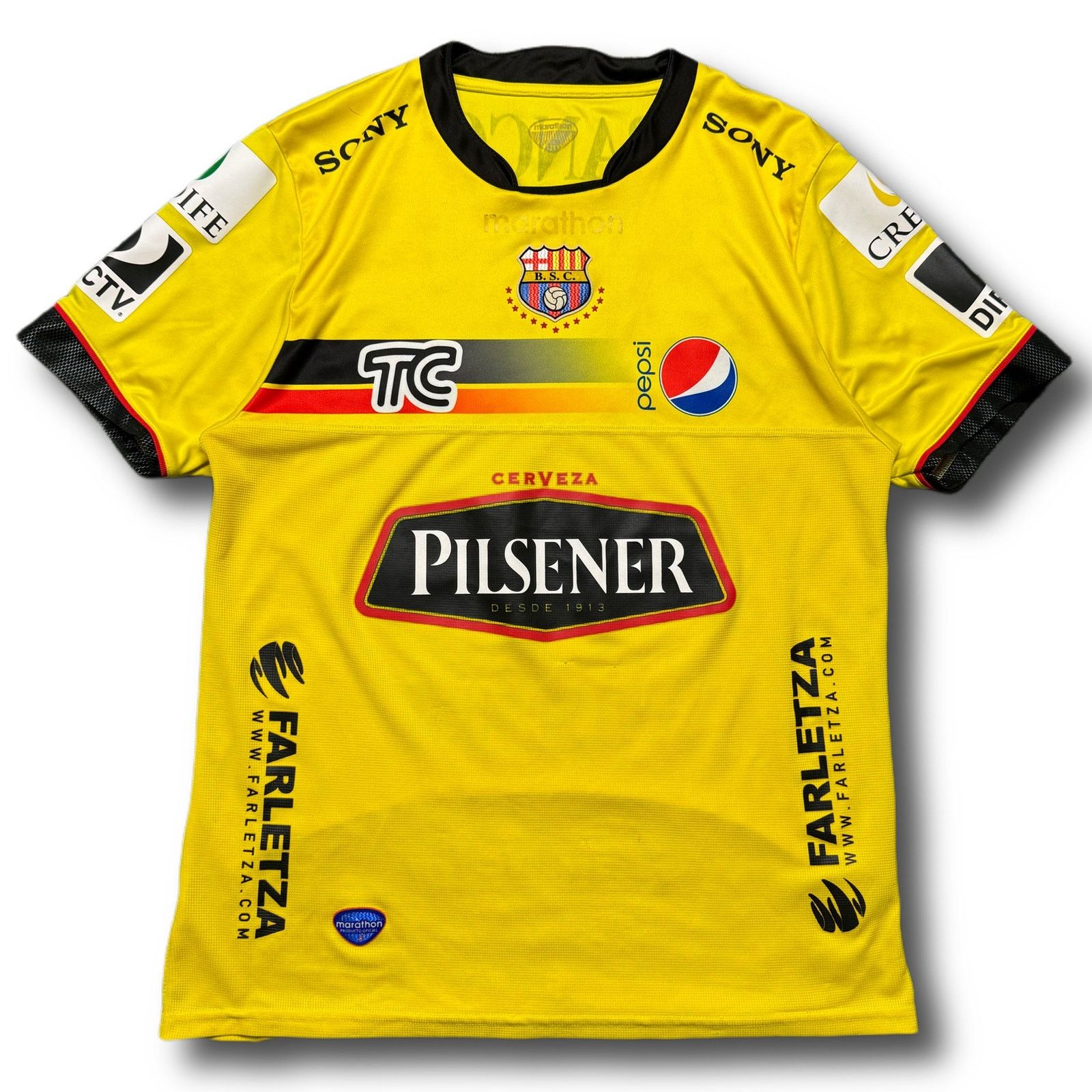 Nike Barcelona SC 2012 Yellow Spanish Soccer Football Jersey Kit | Grailed
