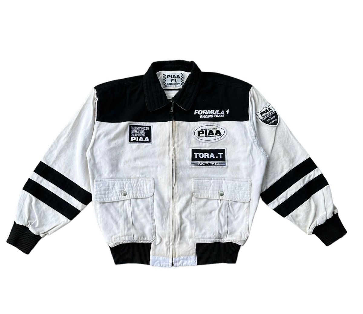 Sports Specialties × Vintage Piaa formula 1 racing team bomber jacket ...