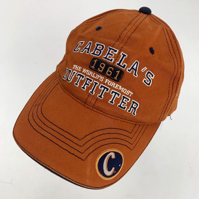 Vintage Cabela's Worlds Foremost Outfitter Ball Cap Hat Adjustable ...