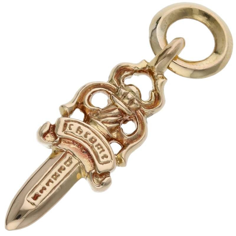 Chrome Hearts Chrome Hearts Gold Dagger Pendant | Grailed