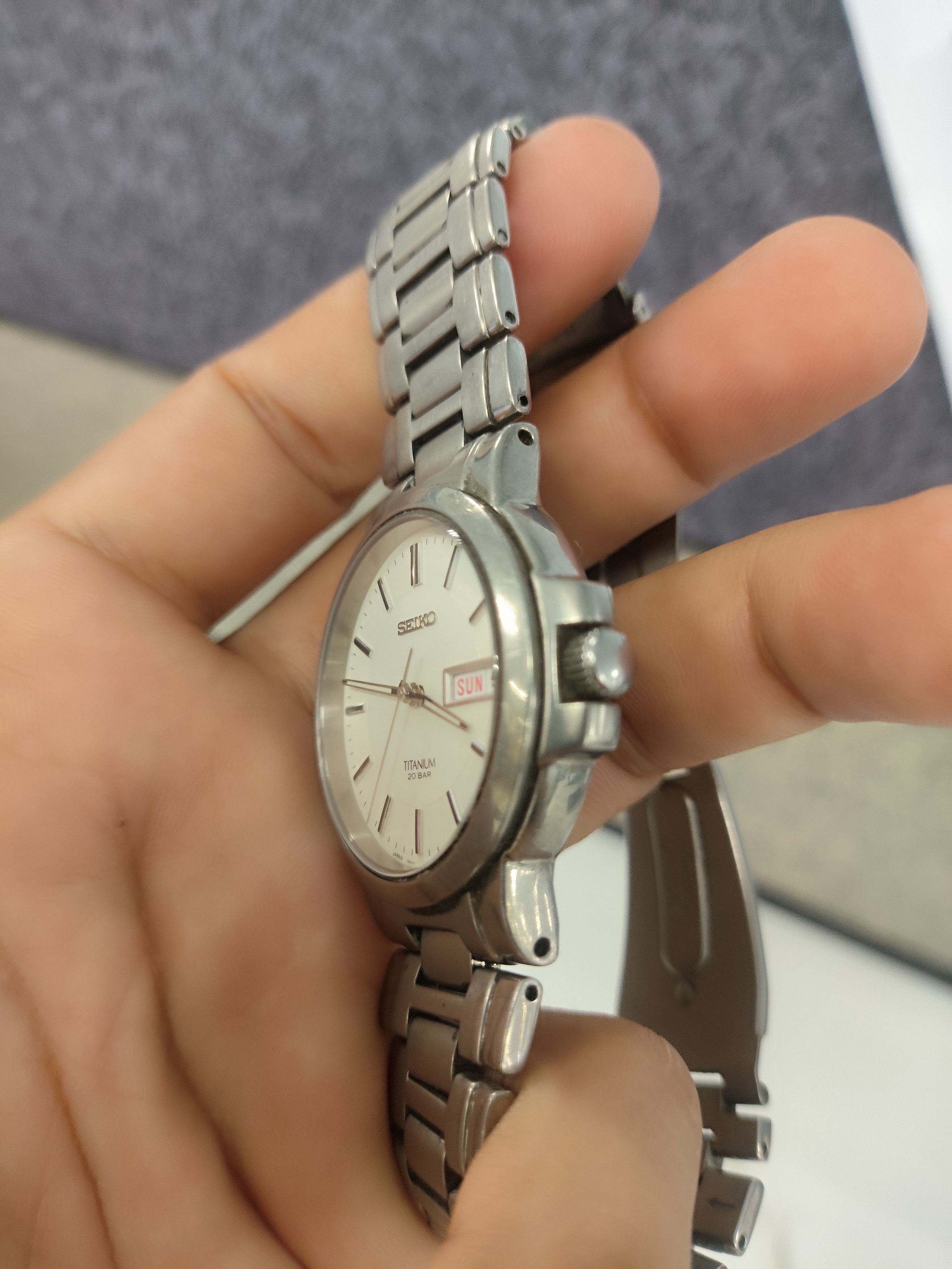 Vintage SEIKO TITANIUM QUARTZ (MADE IN JAPAN) AUTHENTIC | Grailed