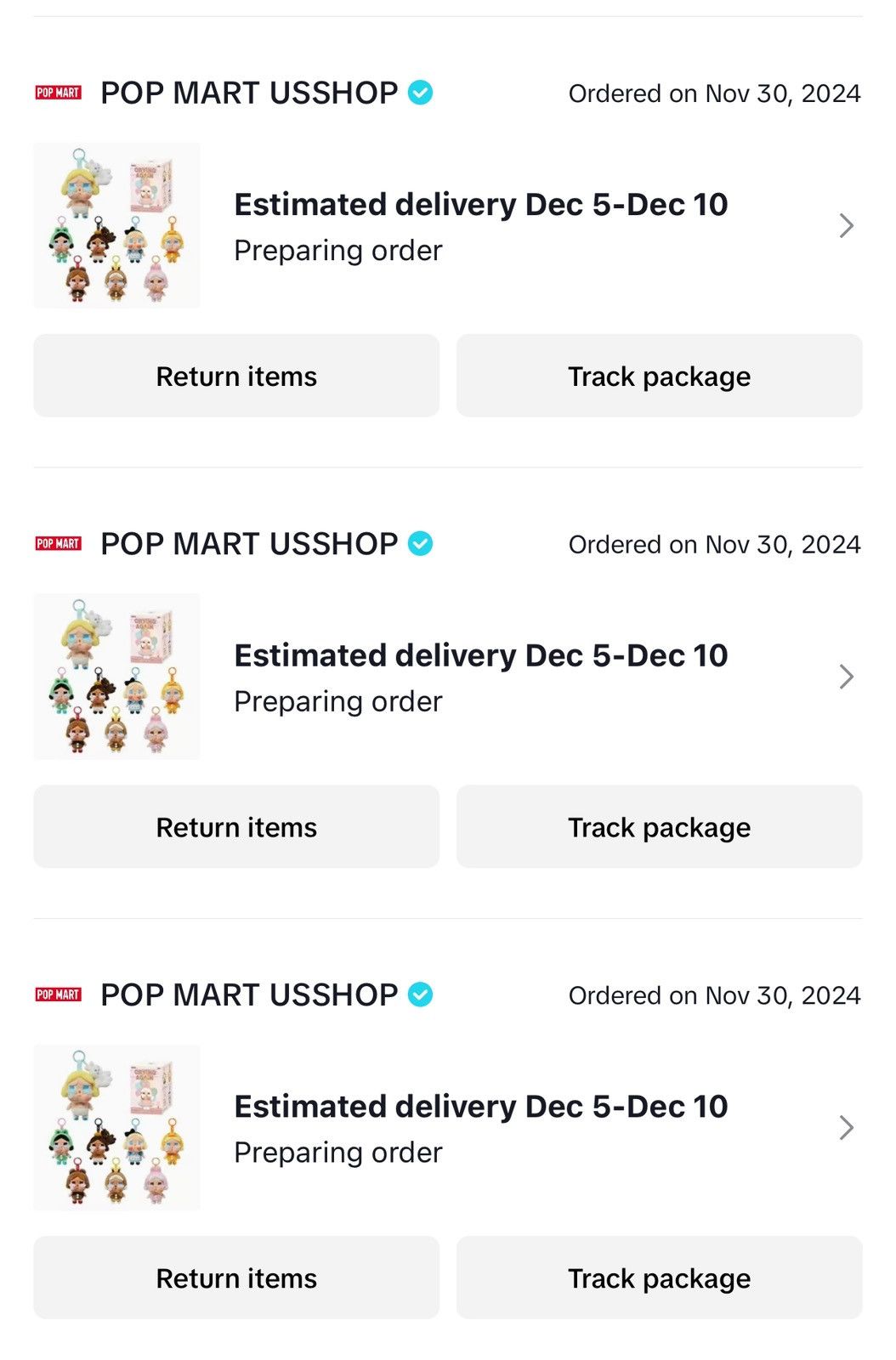 Other POP Mart CRYBABY Crying Again - Vinyl Plush Blind Box | Grailed