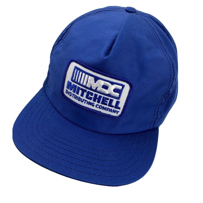 Vintage MDC Mitchell Distributing Company Trucker Cap Hat Snapback ...