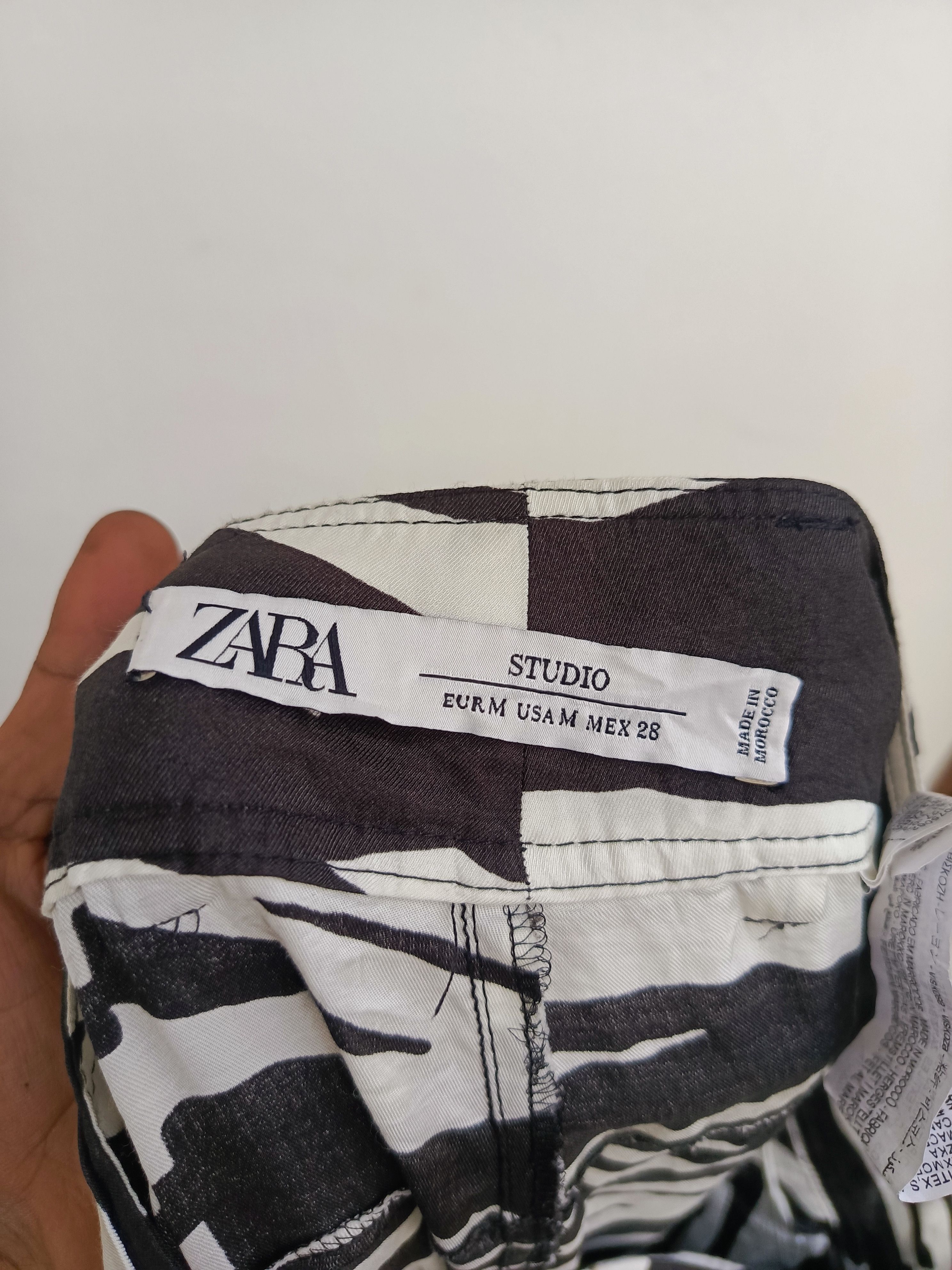 Zara Zara studio zebra pattern | Grailed