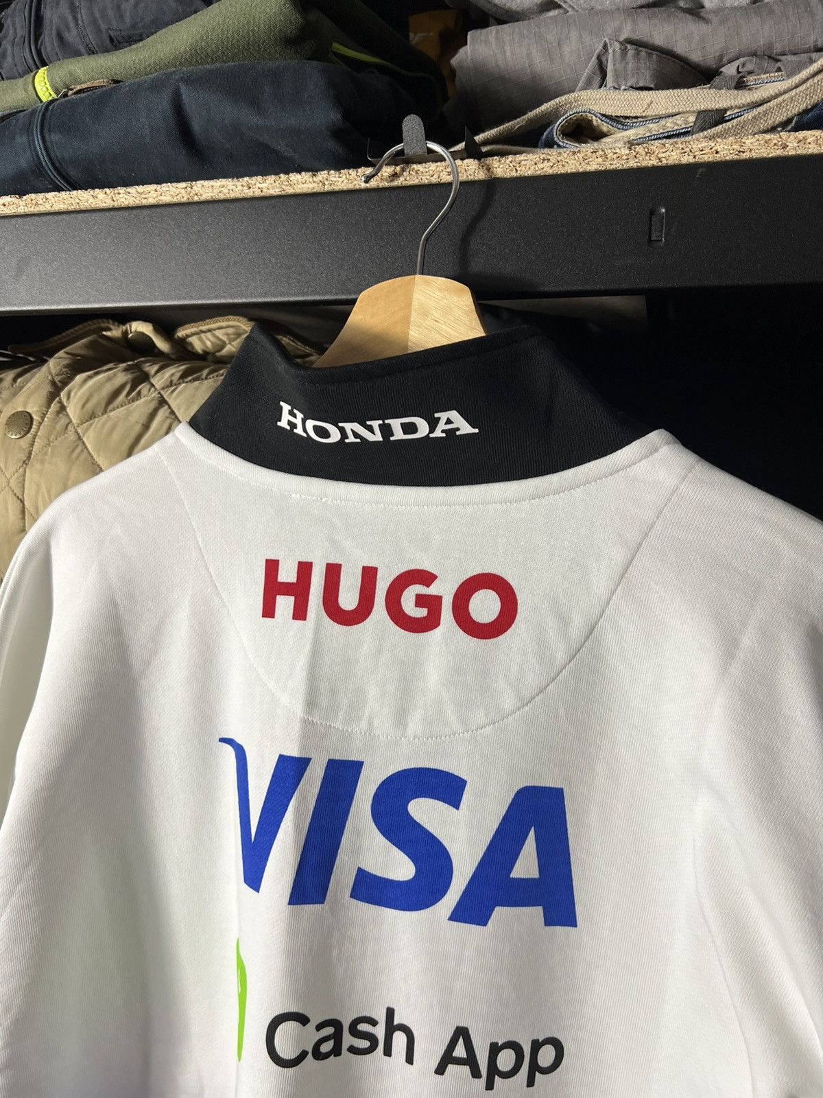 Hugo 🔥 HUGO Red Bull Racing F1 2024 1/4 Zip Sweatshirt Visa Cash | Grailed
