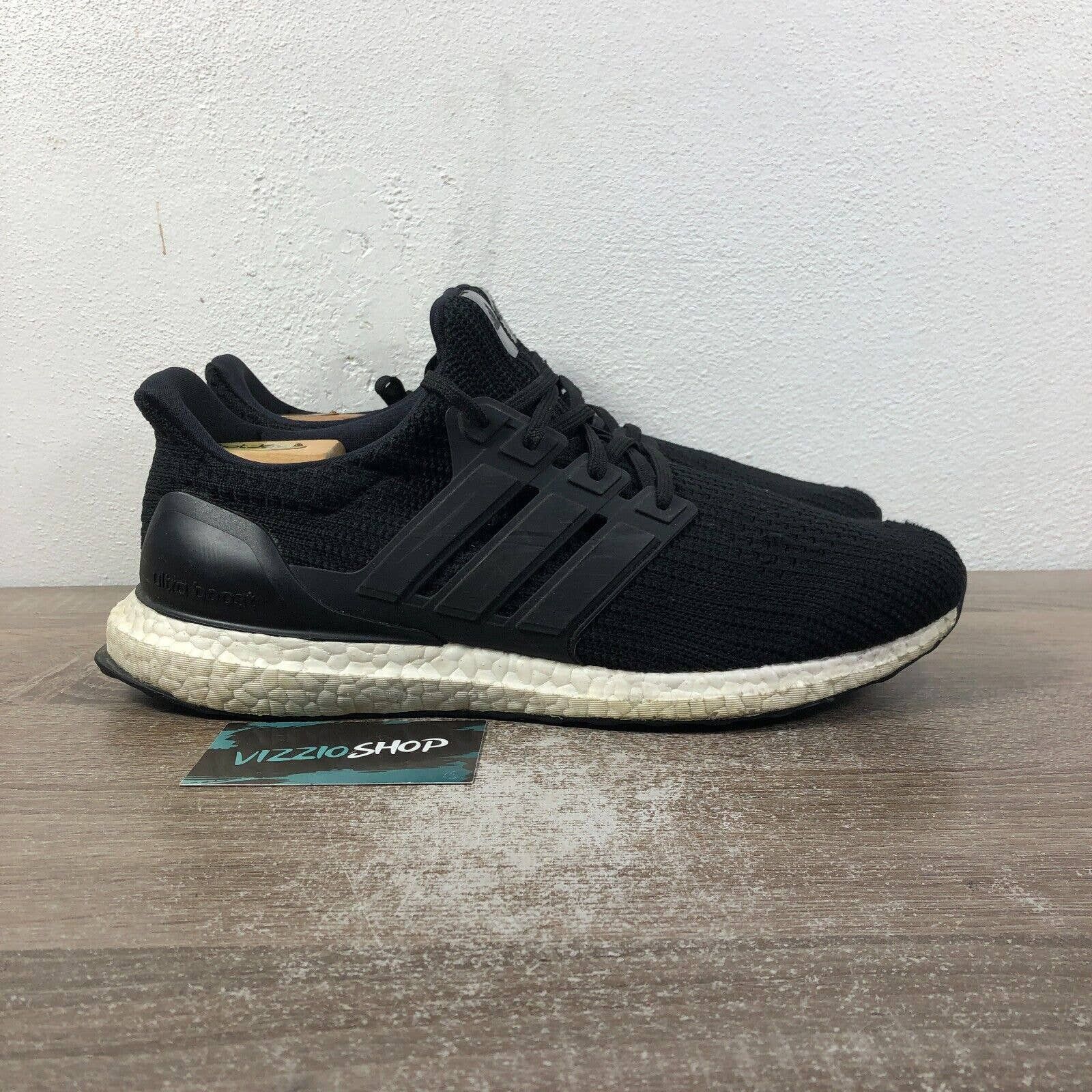 Adidas Adidas Ultra Boost DNA 4.0 Core Black Running Shoes Men's11 ...