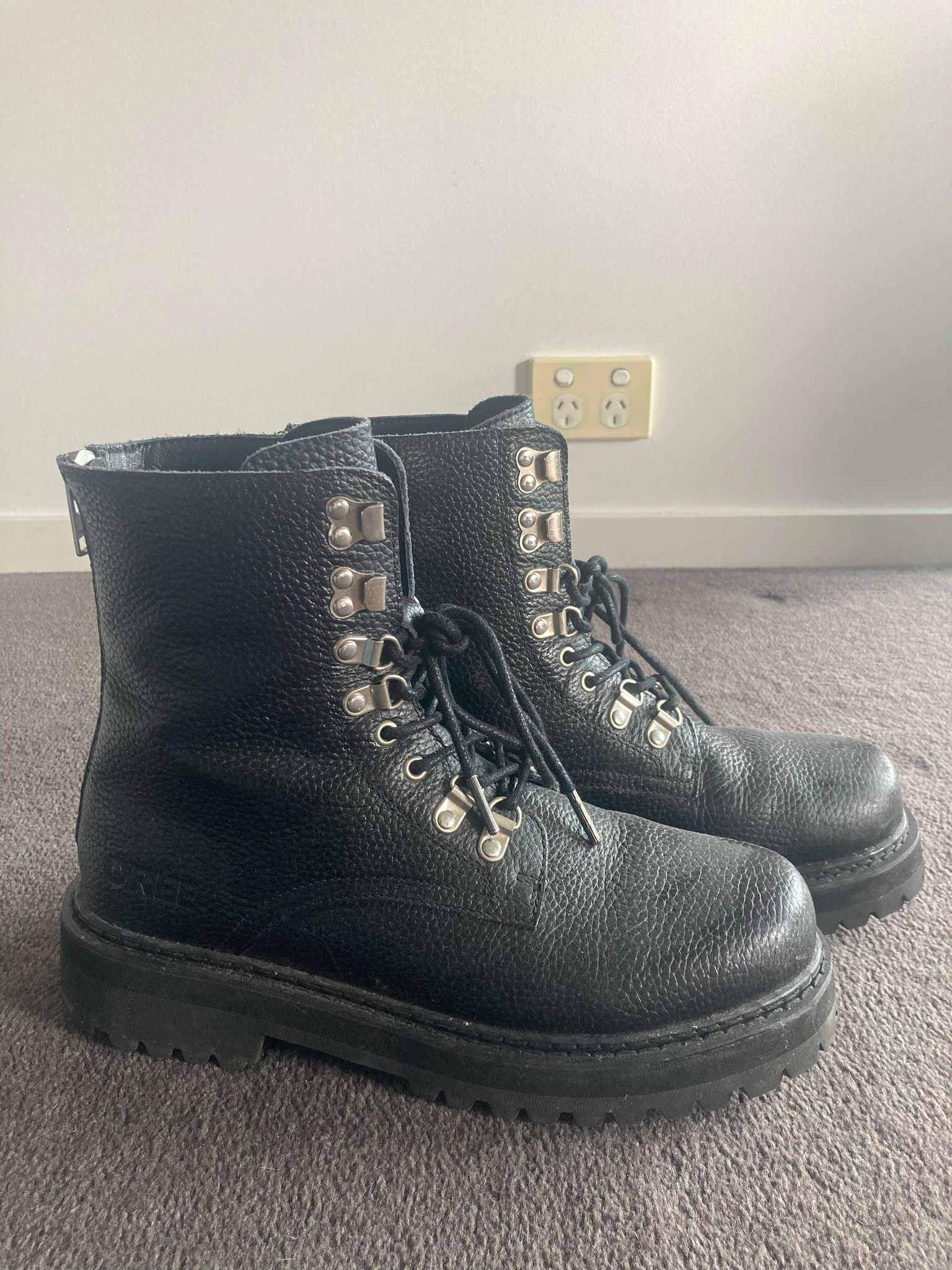 Oree New York OG Infantry Lace Up Combat Boot | Grailed