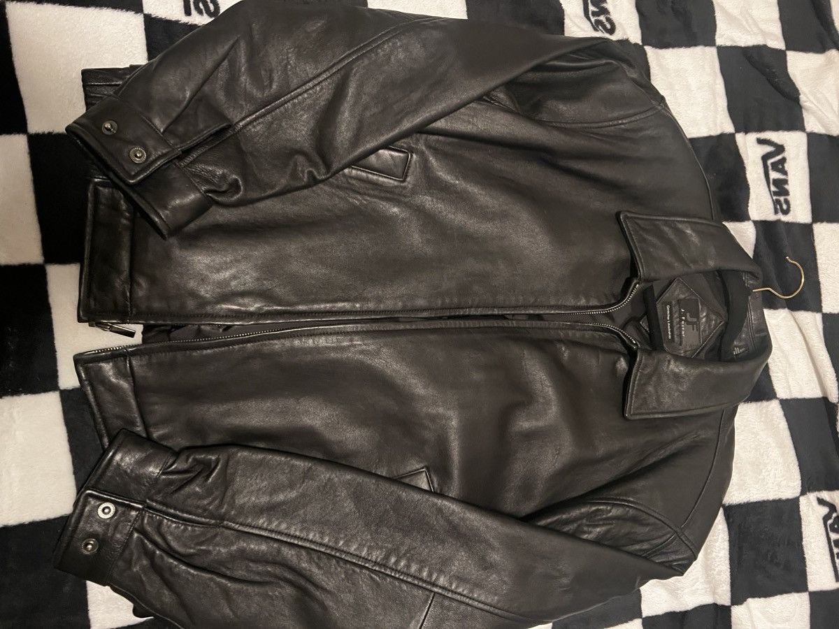 Vintage J Ferrar Vintage lamb skin leather jacket | Grailed