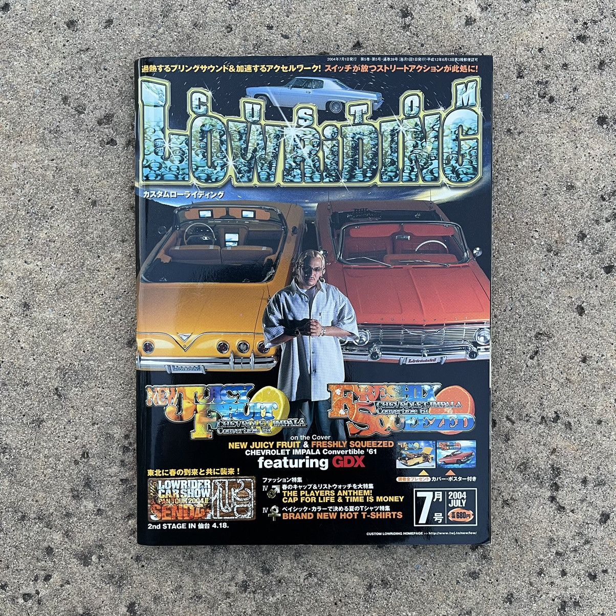 Japanese Brand × Streetwear × Vintage CUSTOM LOWRIDING MAGAZINE - JUL ...