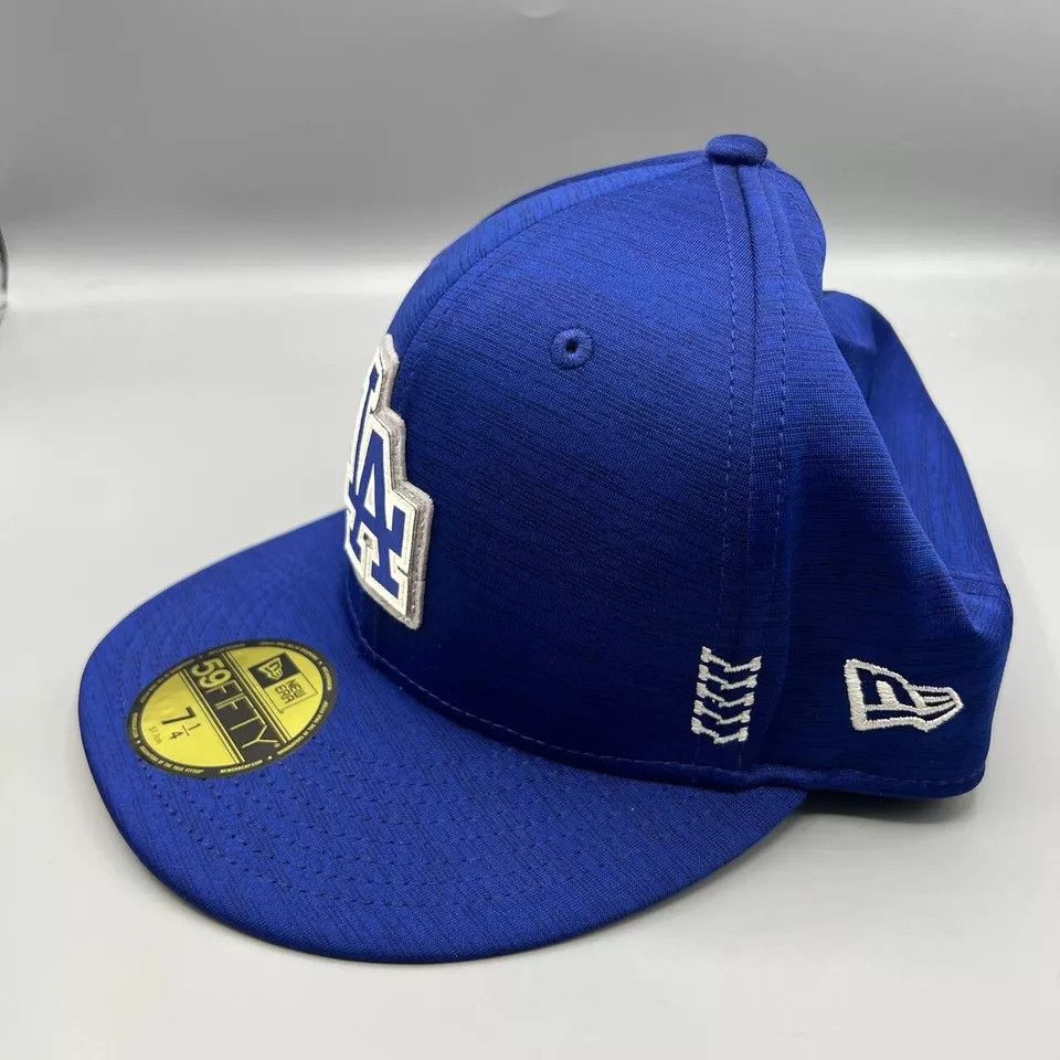 New Era Los Angeles LA Dodgers 7 1/4 59Fifty New Era Fitted Cap New ...