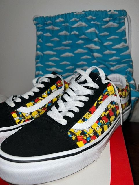 Vans Size 10 - Vans Bart Simpsons Old Skool | Grailed