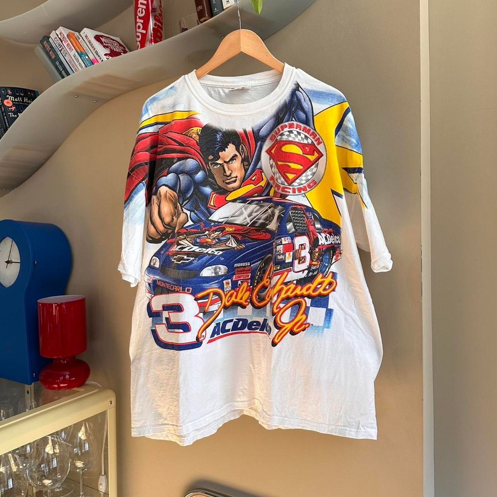 NASCAR × Streetwear × Vintage Vintage 1999 Dale Earnhardt Superman ...