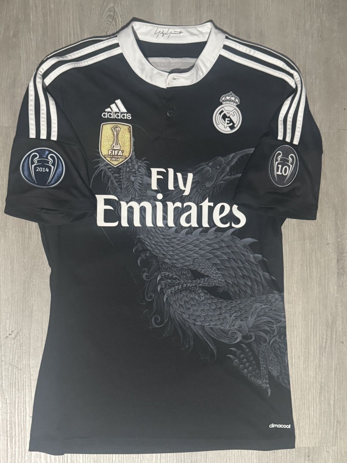 Adidas Ronaldo Real Madrid 14/15 Y-3 Third Soccer Jersey M F49264 | Grailed