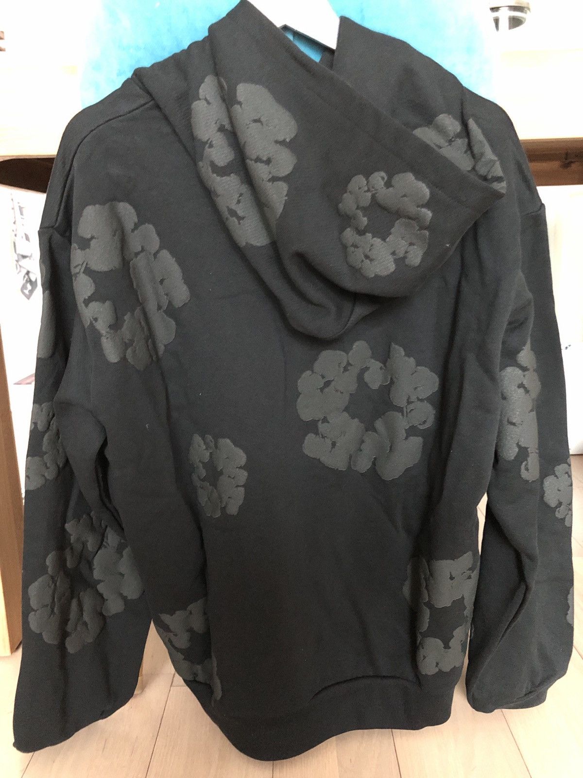 DENIM TEARS Monochrome hoodie | Grailed