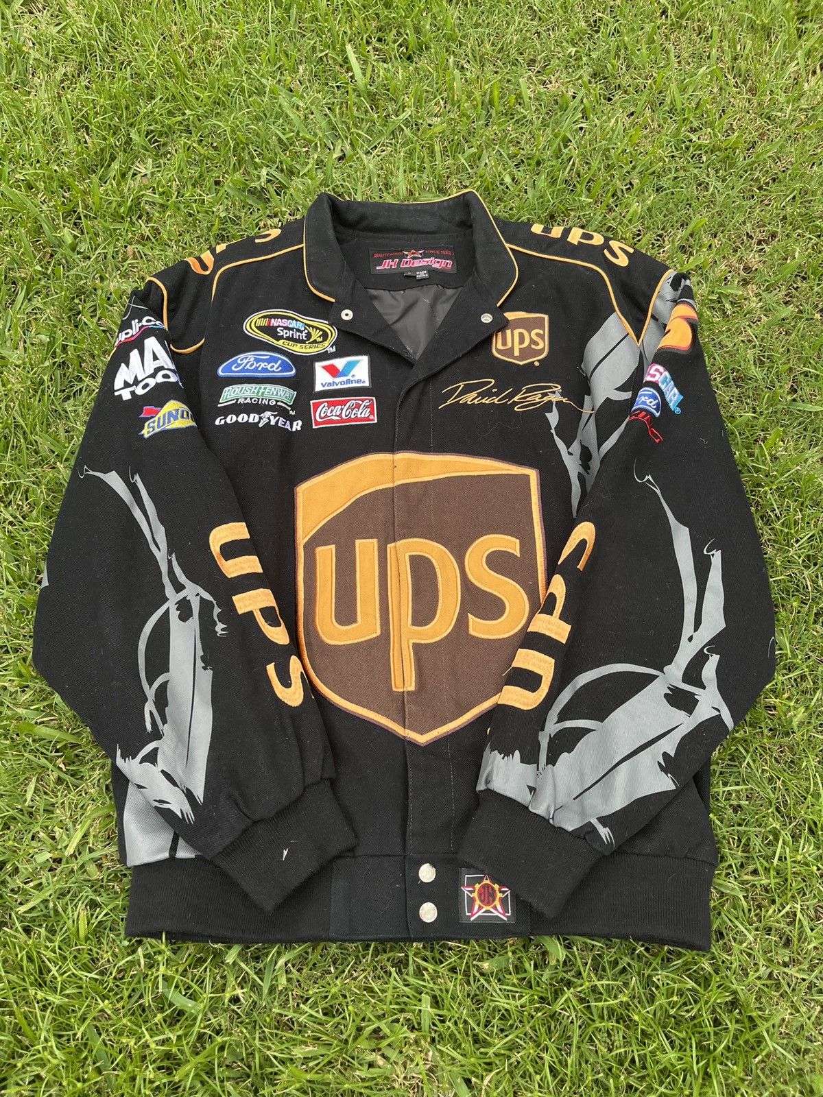 NASCAR × Vintage Vintage UPS Nascar Jacket | Grailed