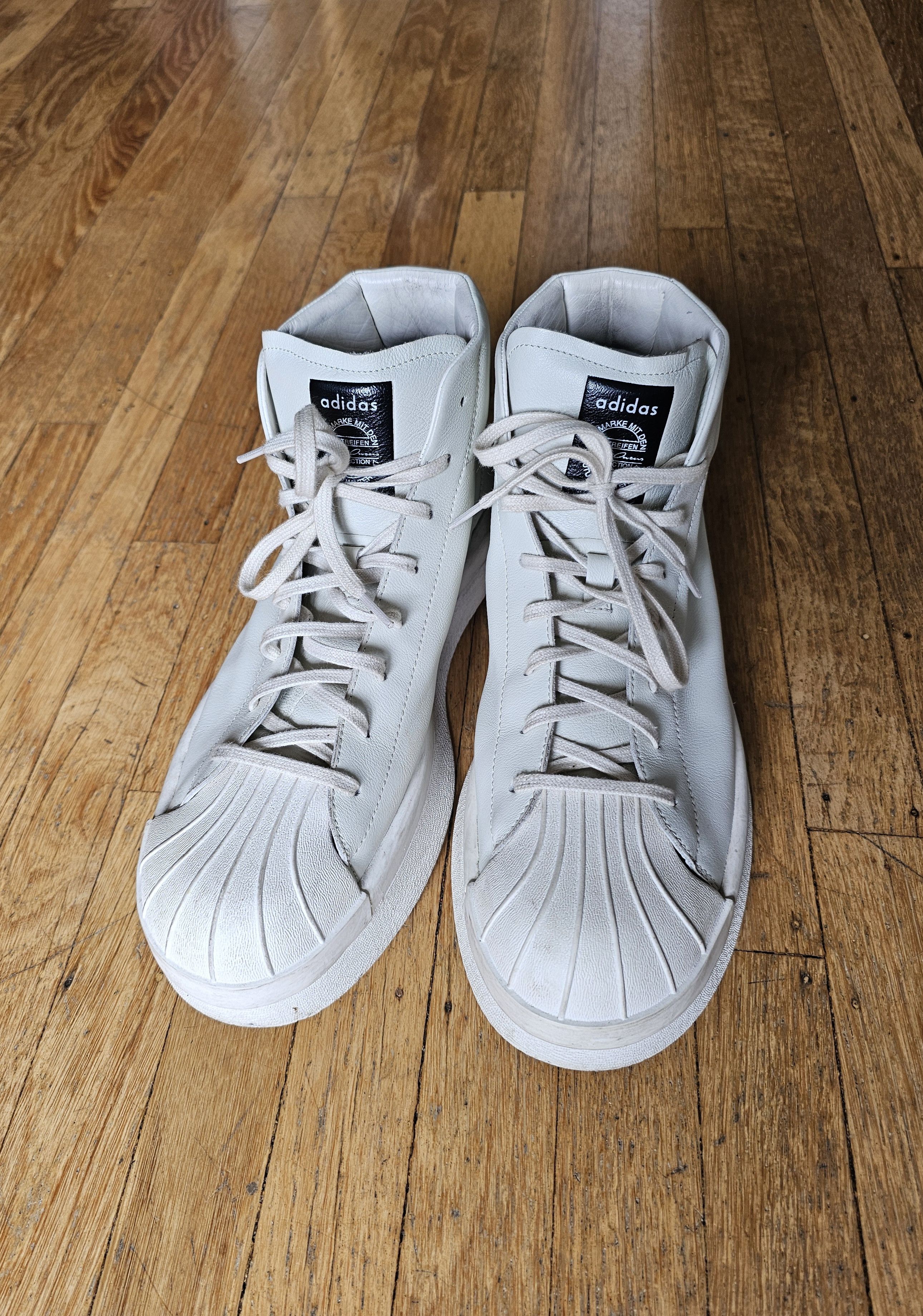 Adidas × Rick Owens Rick Owens x Adidas Mastodon Milk | Grailed