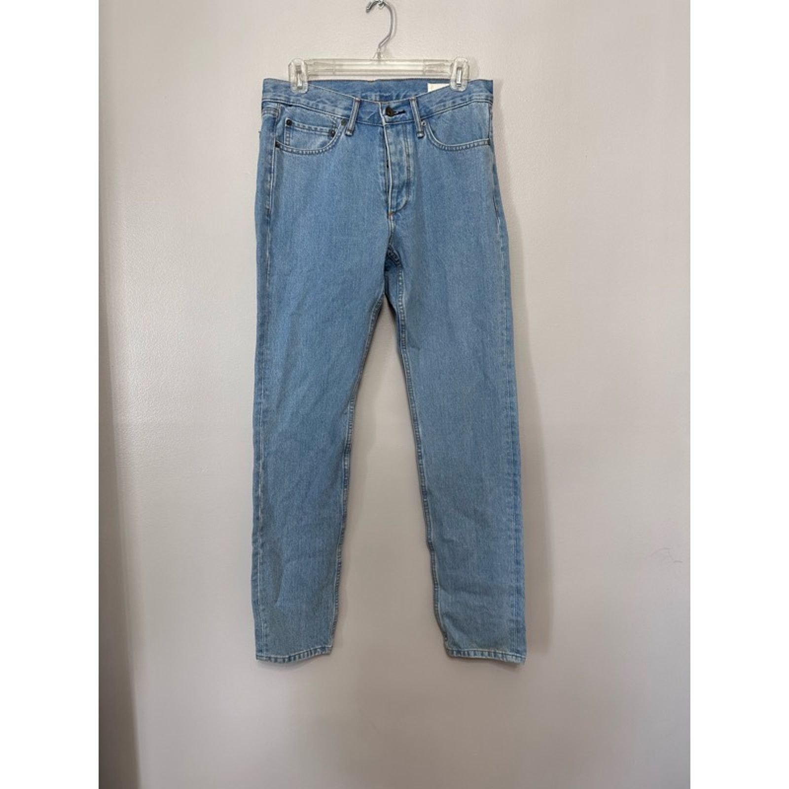 Rag & Bone Rag & Bone Tapered Jeans Blue 5 Pocket Light Wash 30x32 New ...