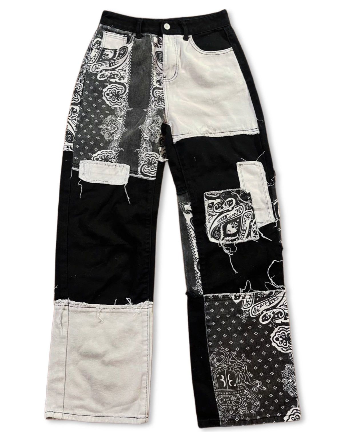 Archival Clothing × Japanese Brand × Vintage Y2k patchwork Denim Opium ...