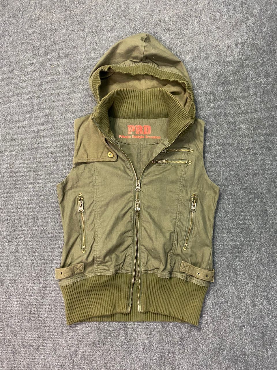 Military PRD Army Green Military Hooded Vest | Grailed