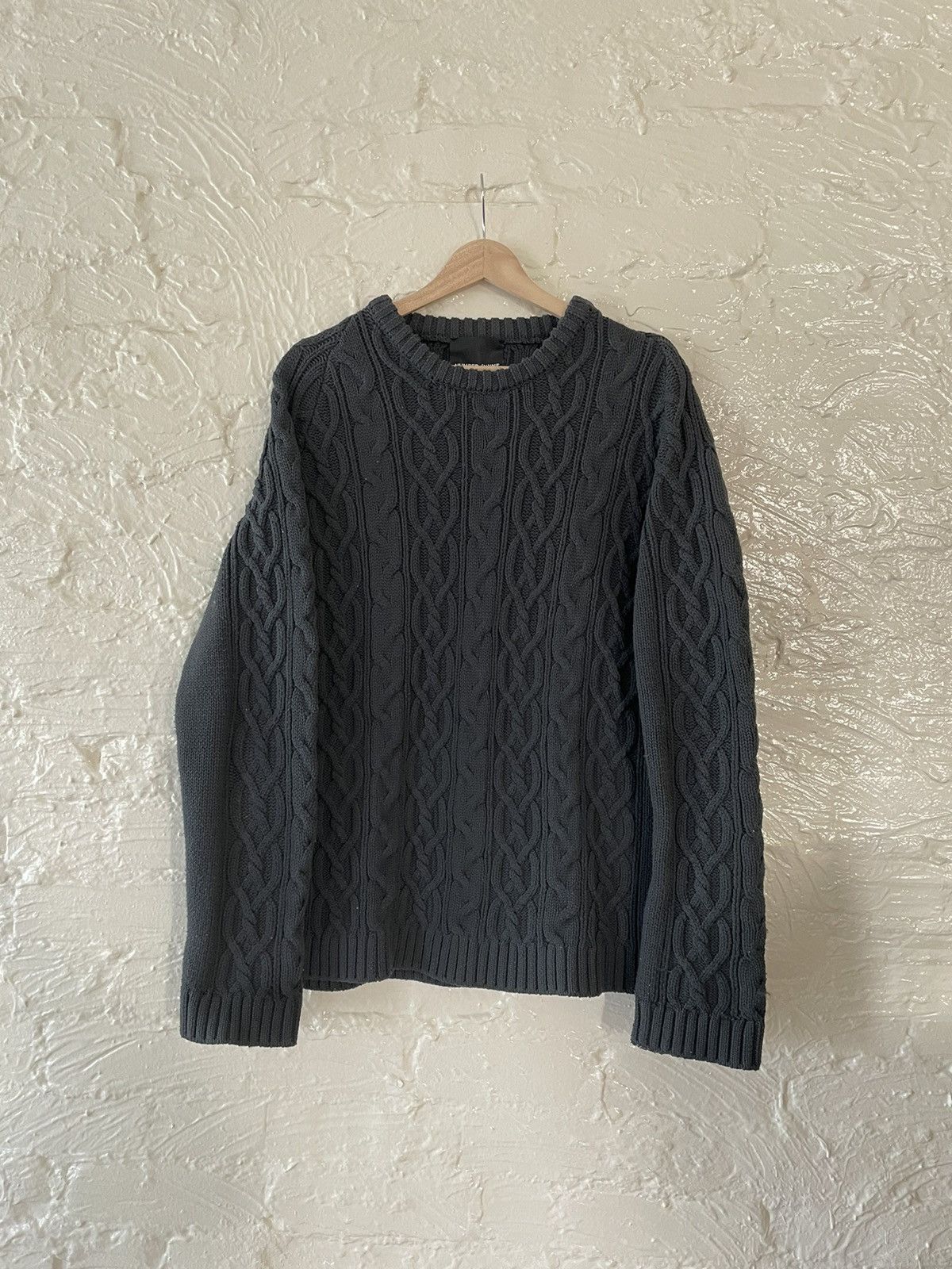 Number (N)ine Number (N)ine Cable Knit Sweater | Grailed